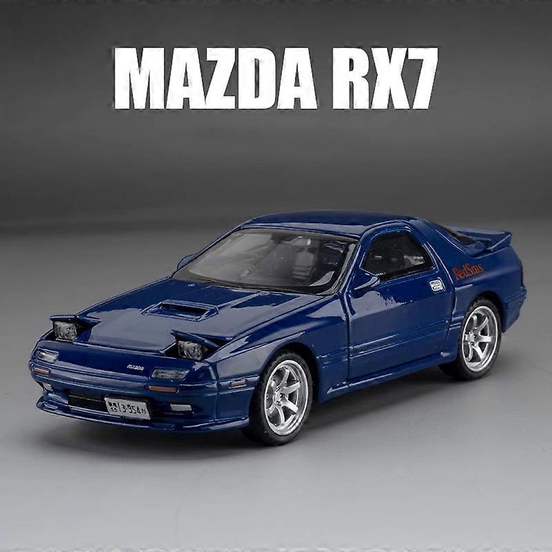 1:32 Mazda RX7 FC INITIAL D Mazda MX5 Alloy Model Car Toy Diecasts ...