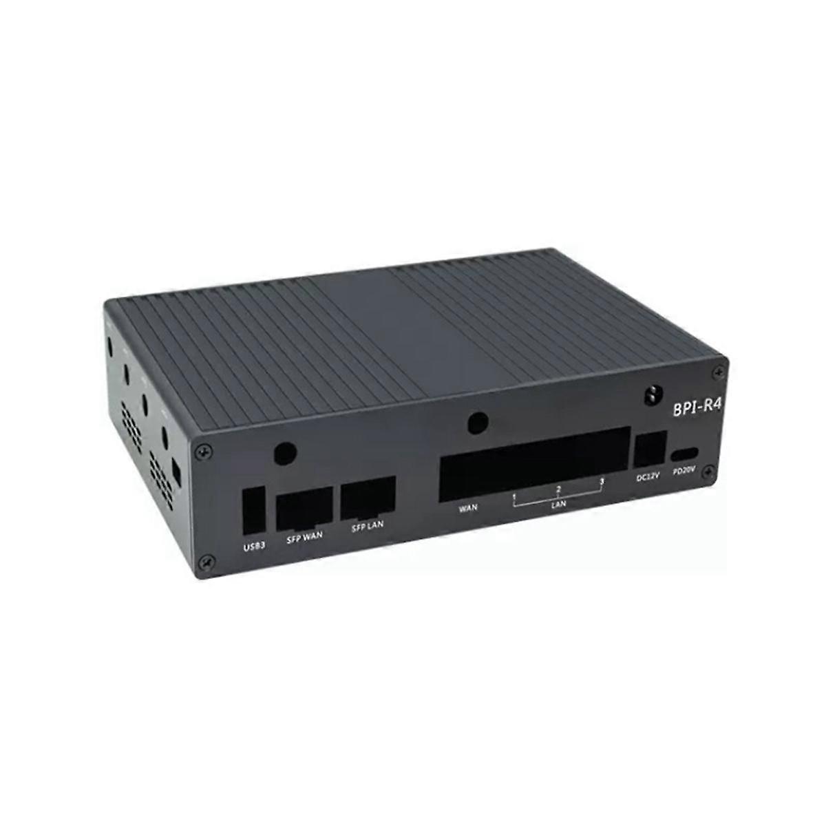For Banana Pi R4 Aluminum Case Metal Shell for Banana Pi -R4 ...