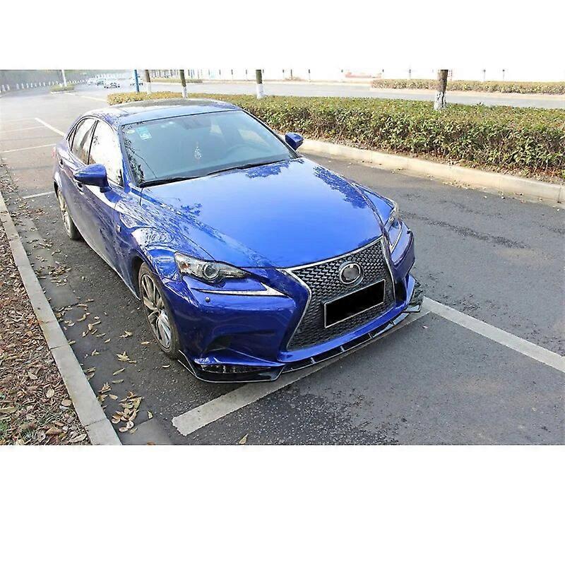 Car Front Bumper Lower Chin Lip Spoiler Splitters Kits Guards Deflector ...