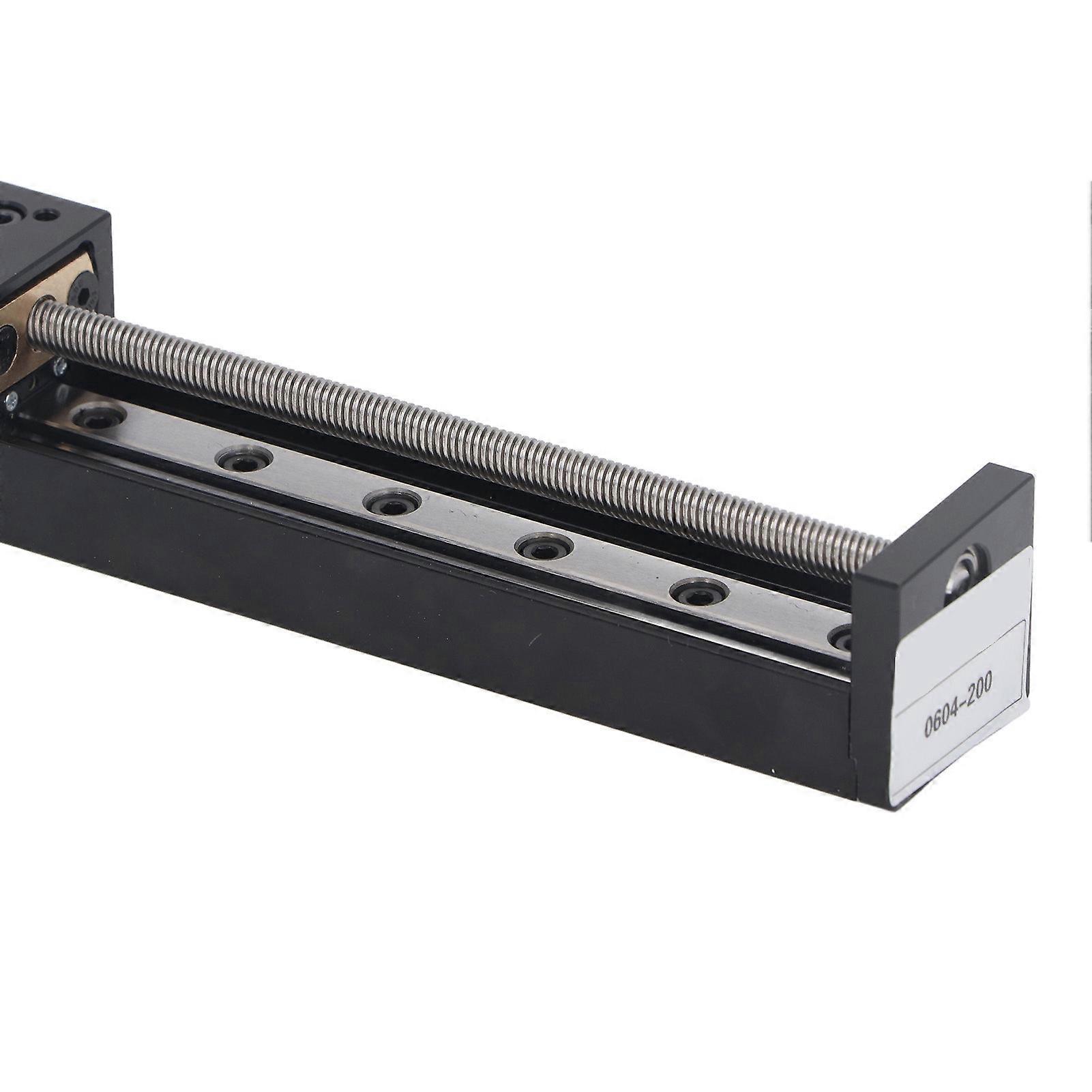 Linear Rail Guide Slide Actuator 200mm Stroke Accurate 28 Stepper T Type Screw T6x4 CNC Sliding ...