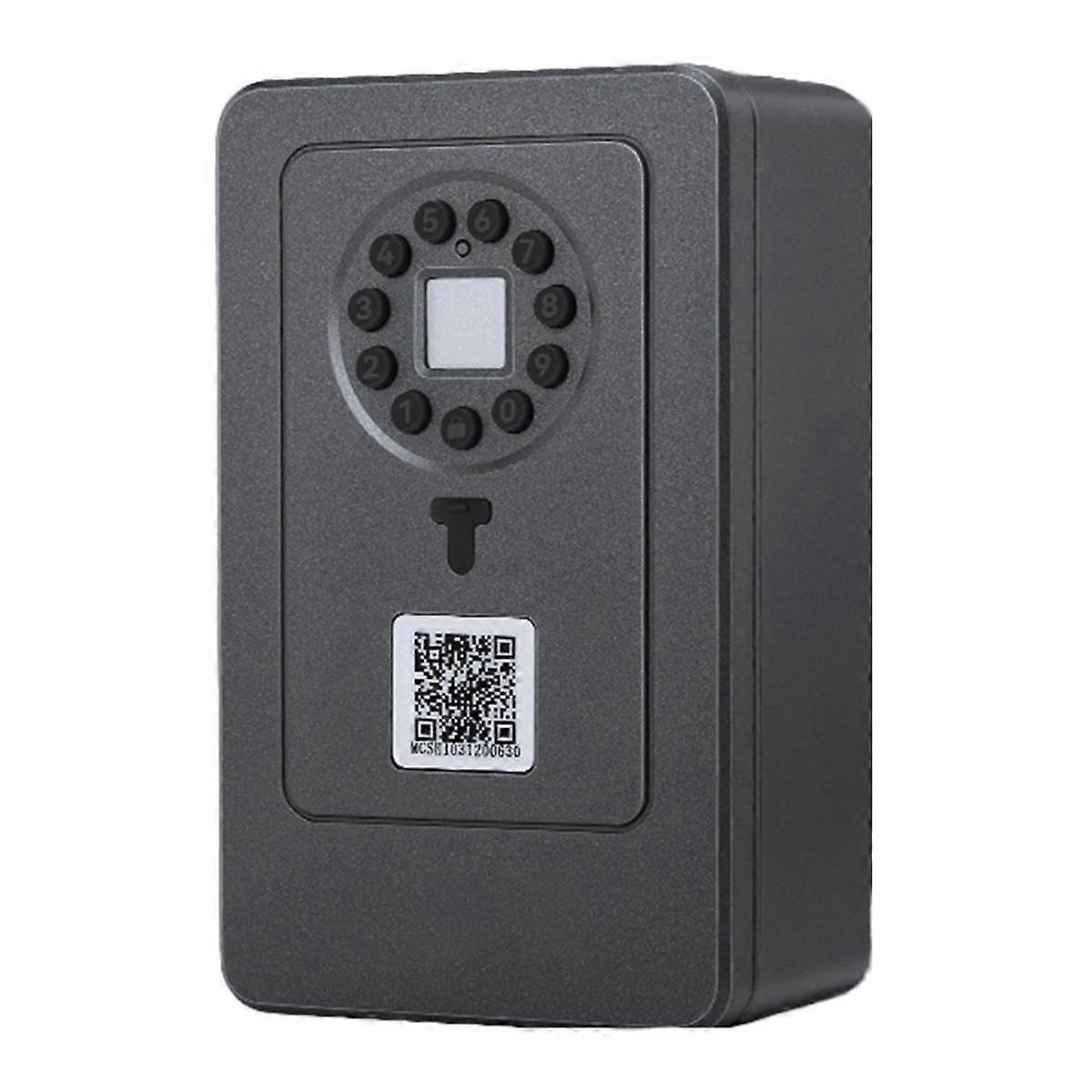 Bluetooth Fingerprint Password Key Lock Box Waterproof Wall Mounted ...
