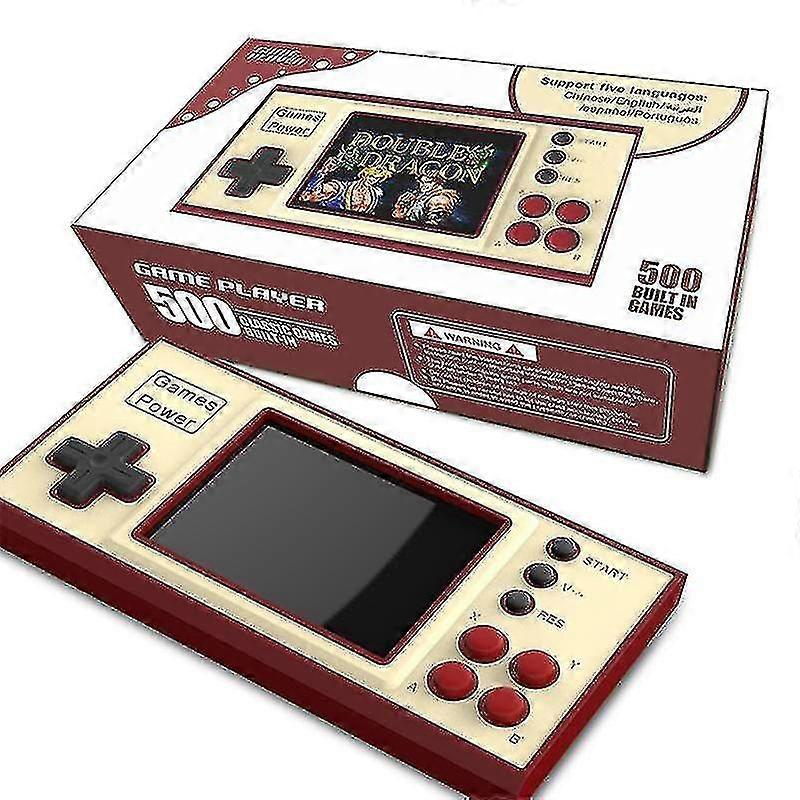 Pocket Of Handheld Game Console Retro Arcade Dual Battle | Fruugo UK