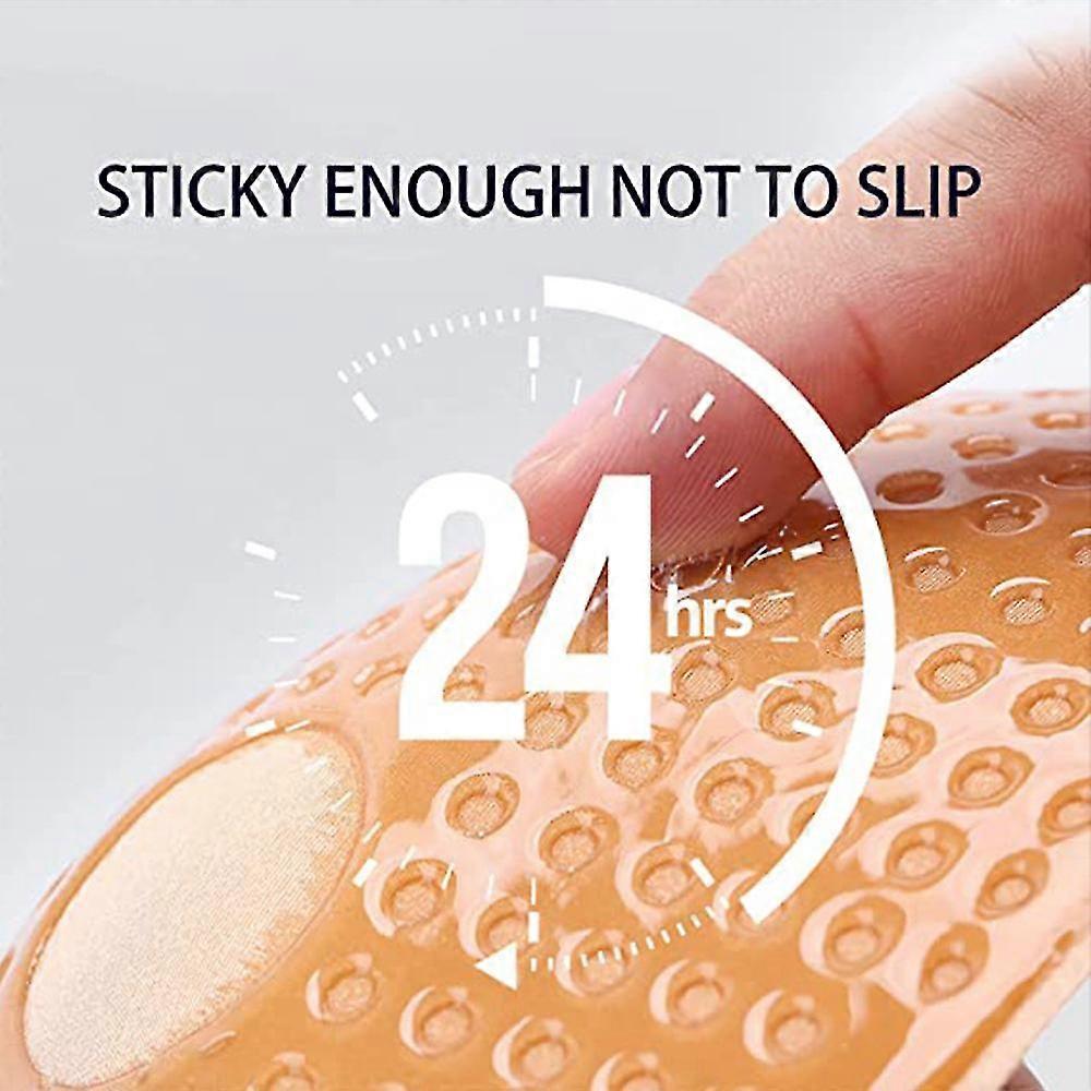 Women Self Adhesive Reusable Adhesive Bra Invisible Strapless Push Up ...