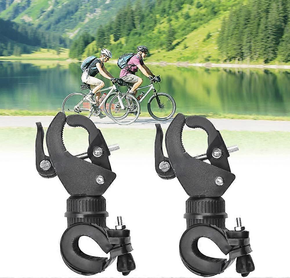 Cycling Light Holder, Universal Clip Torch Bicycle Mount 360 Degree ...