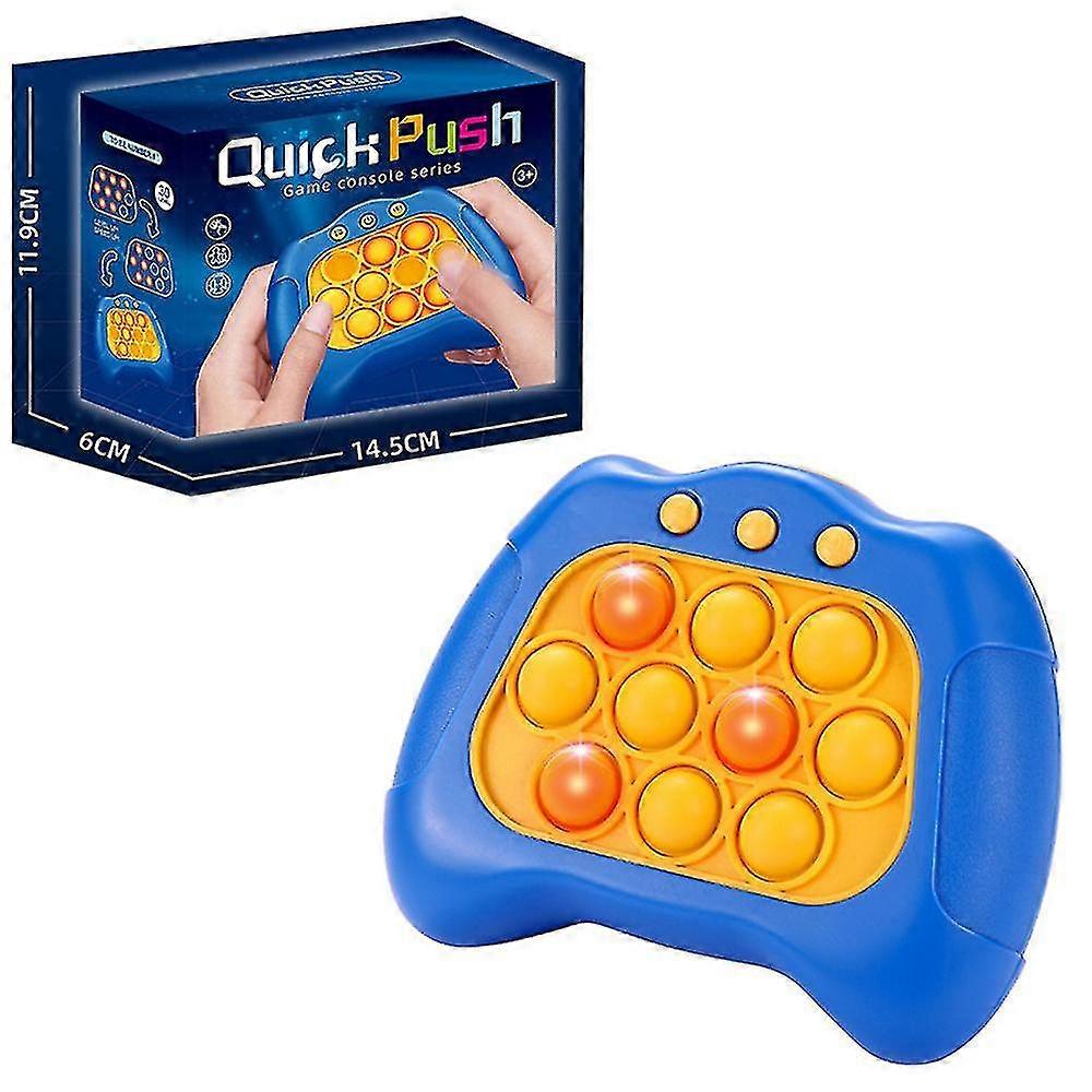 Electric Breakthrough Puzzle Pop It Console Stress Relief Fidget Toy Quick Push Bubble Game ...