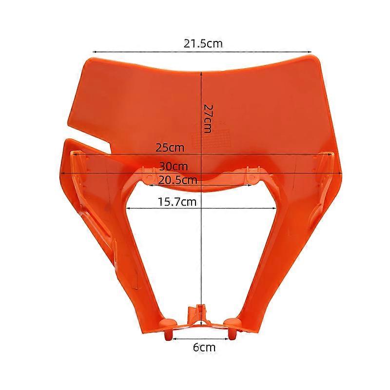 Motorcycle Mask for KTM Headlight Plate Exc Plastic Kit XC SX SXF XCW ...