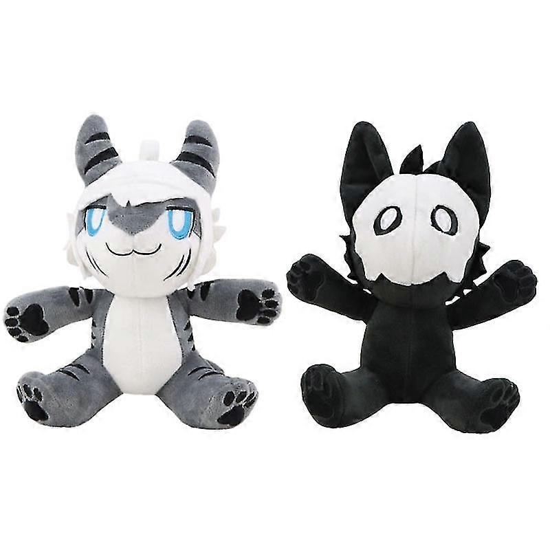 25cm Changed Cat Shark Plush Toys Cartoon Changed Game Figure Doll Soft ...