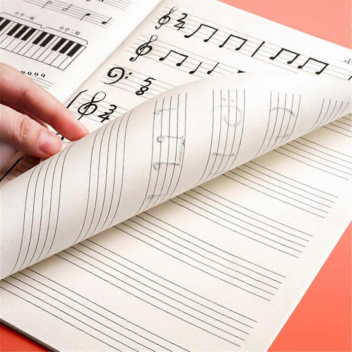 Stave Book Student Music Book Simple Note Pattern Piano Piano Book ...