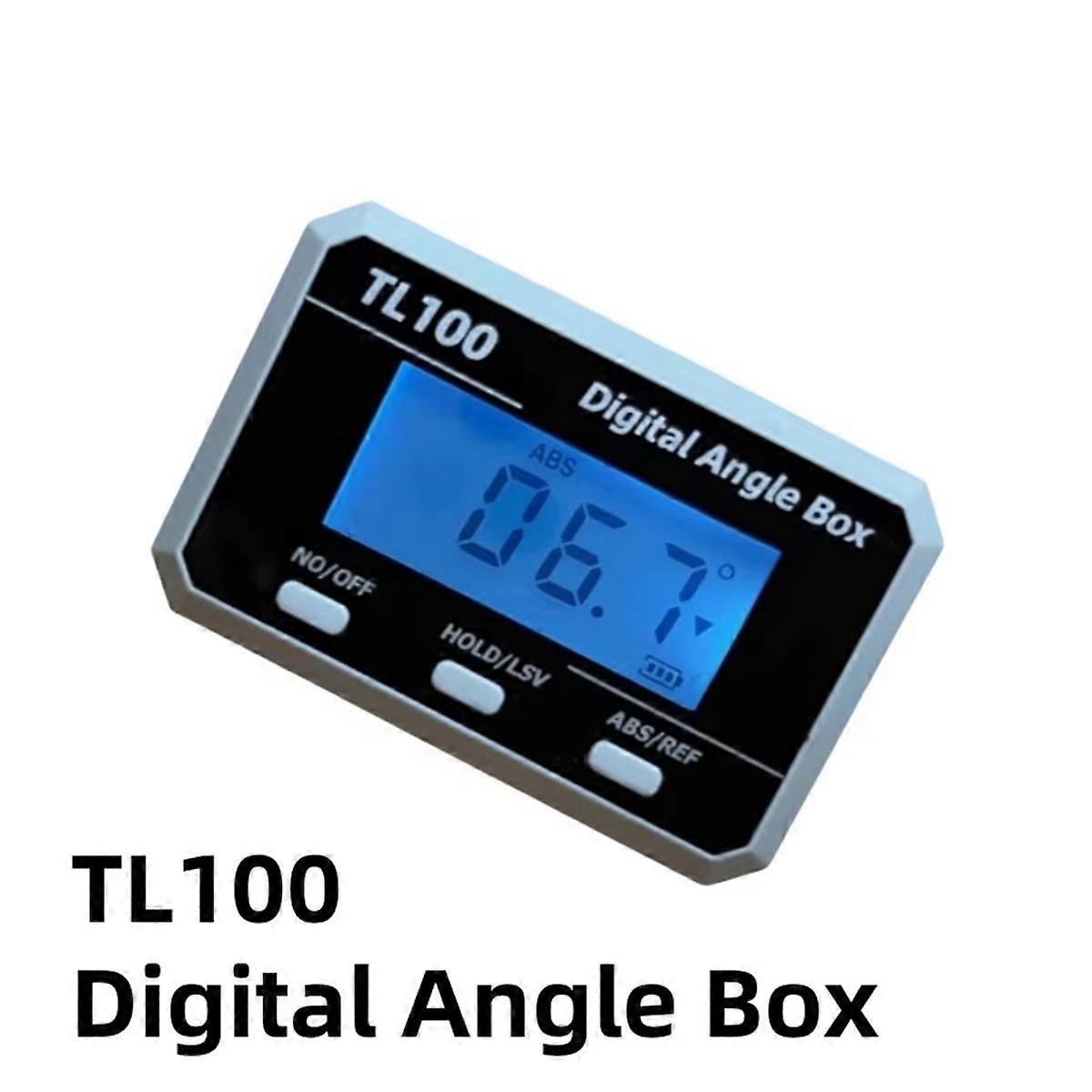 TL100 Horizontal Angle Meter Protractor Pitch Gauge Digital Angle Box ...
