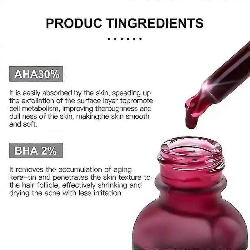 AHA 30% + BHA 2% Peeling Solution, AHA 30% BHA 2% Exfoliating Liquid ...