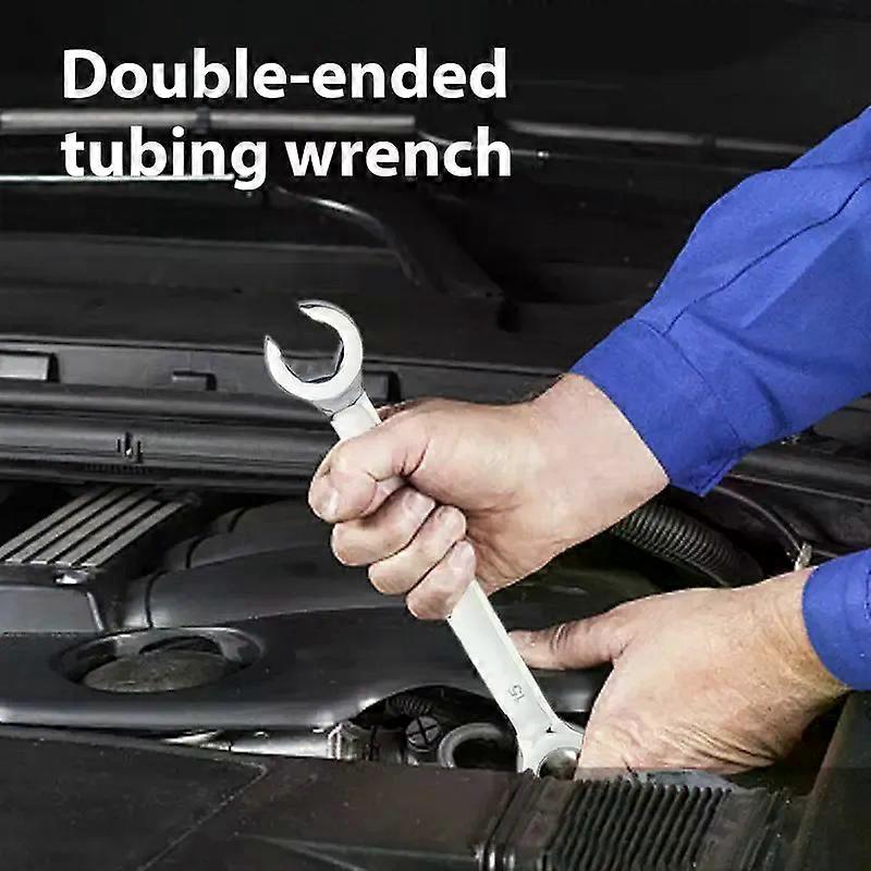 Double Head Wrench brake Ratchet Torque Hand Tool Wrench for Repair ...
