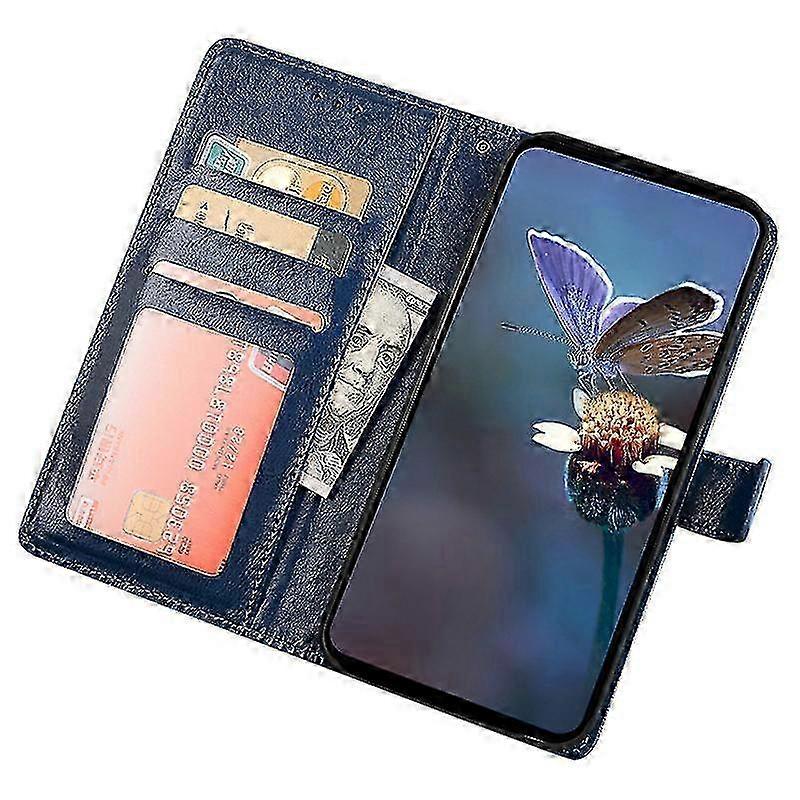 Phone case for Cat S75 5G with crazy horse texture & card slot | Fruugo UK