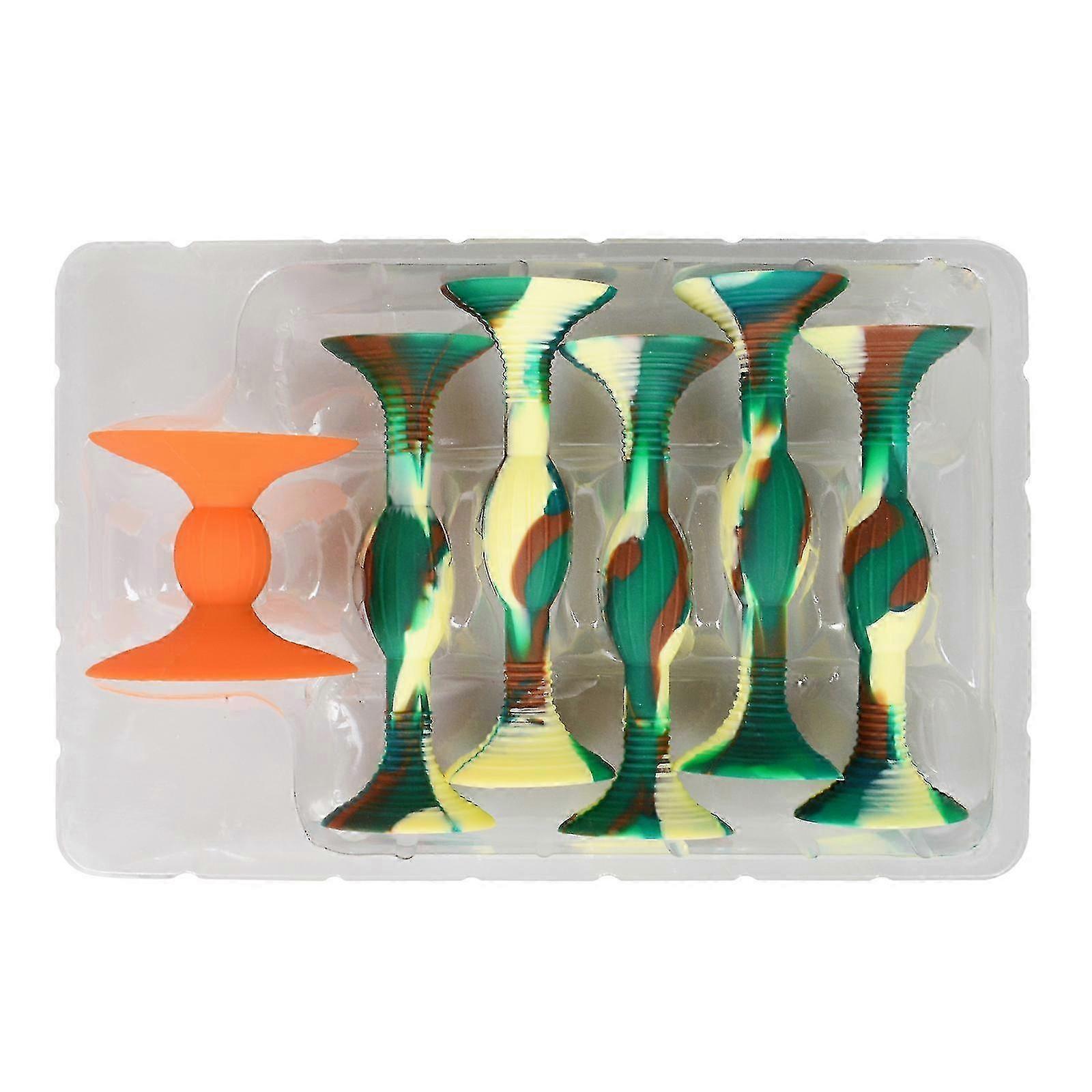 Colorful 10pcs Soft Tip Suction Cup Darts Set - Safe Indoor/Outdoor ...