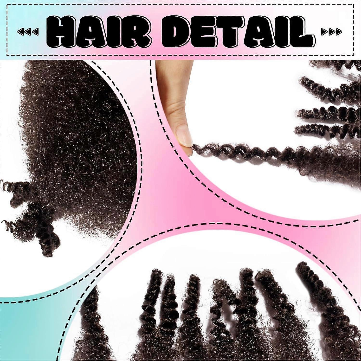 Springy Afro Twist Hair 16 Inch 8 Packs Pre Fluffed Marley Twist ...