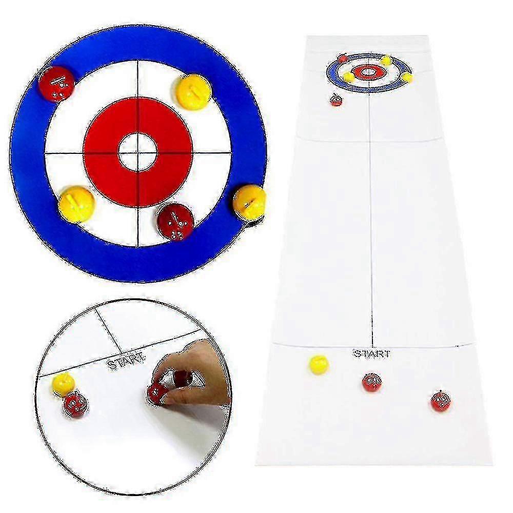 2026 Board Game Curling Kids Educational Parent-child Board Game ...