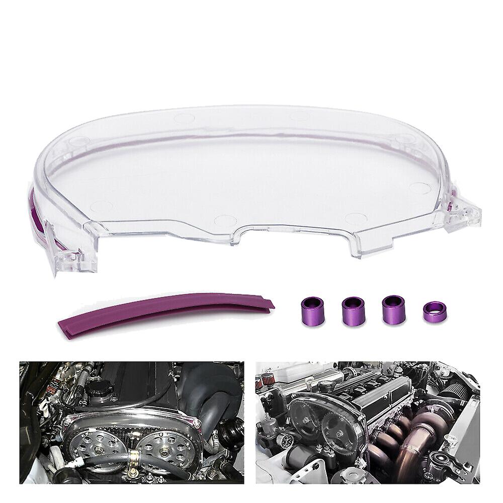 Clear Cam Gear Timing Belt Cover Turbo Cam Pulley for DSM Evolution ...