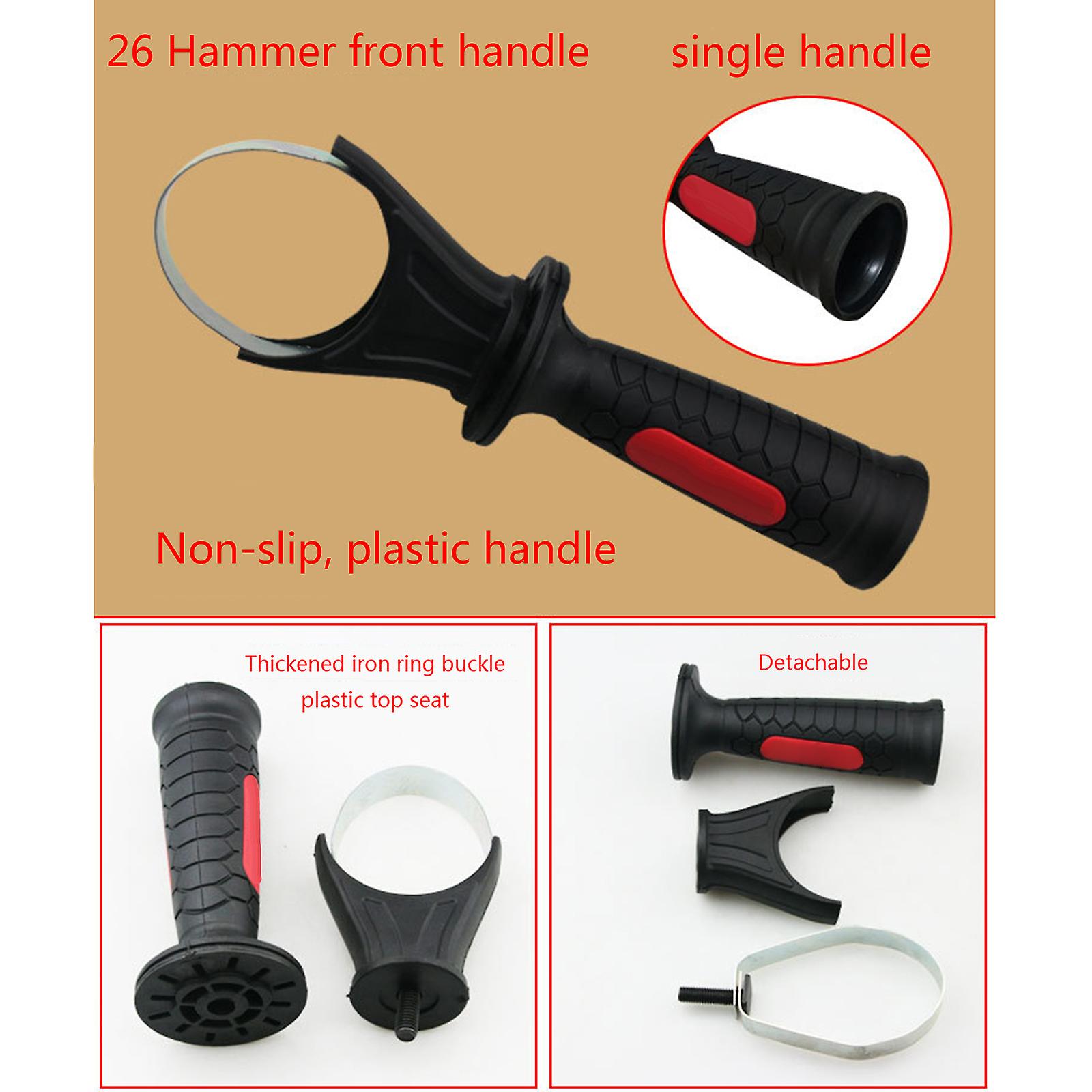 Electric Hammer Handle Impact Drill Handle Adjustable Front Auxiliary ...