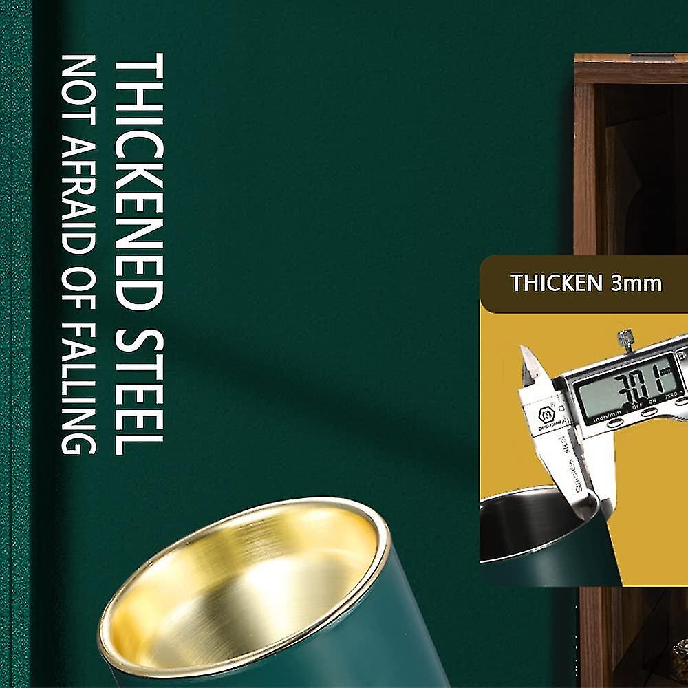 Ashtray With Lid, Windproof, Cigarette Stylish Stainless Steel Ashtray ...