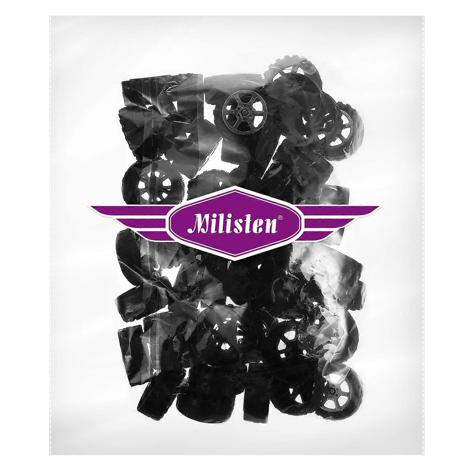 1 Set Leksaksbilhjul Axlar Plasthjul Leksaker Axel Rundstångsaxlar ...