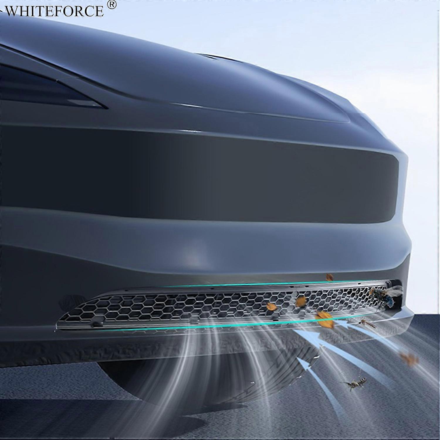 For Tesla Model 3 Highland 2024 Front Bumper Grill Mesh Air Inlet Vent ...