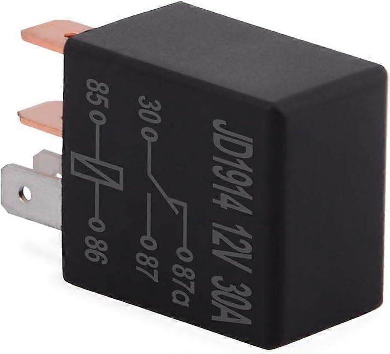 Pieces 12V 30A 5 Pin Relay, Multi-Purpose Relay Heavy Duty Standard ...