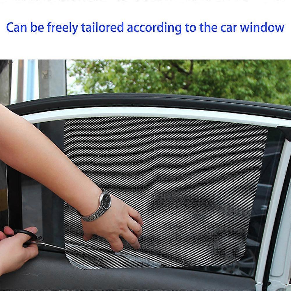 1Pair Universal Fashion Car Sunshade Sticker Car Electrostatic Sun ...