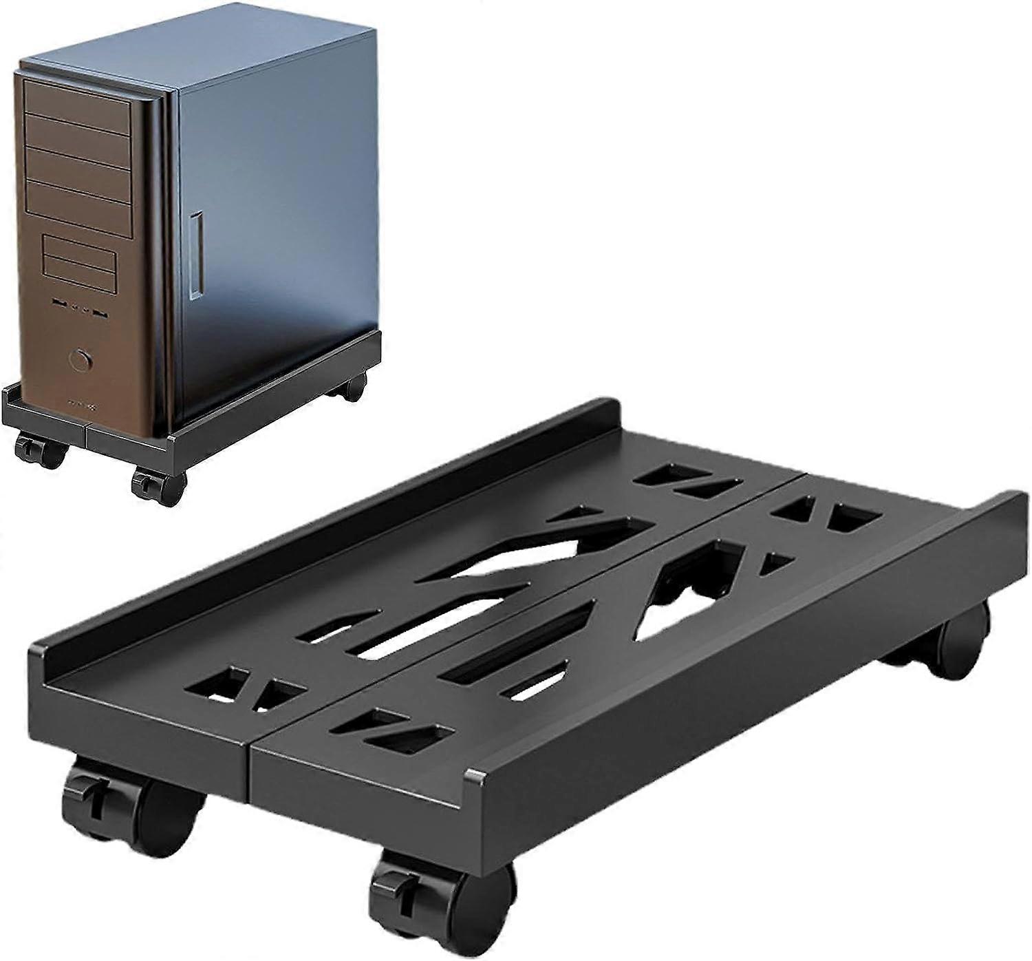 Mobile PC Tower d - Adjustable CPU Holder - Telescopic Desktop d ...