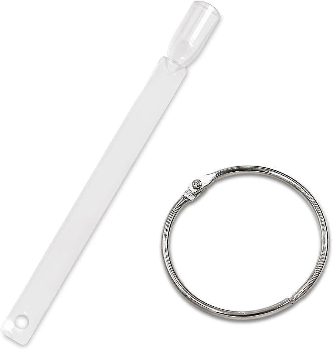 Nail Color Sticks, Nail Art Tips Sample Sticks With Metal Split Ring ...