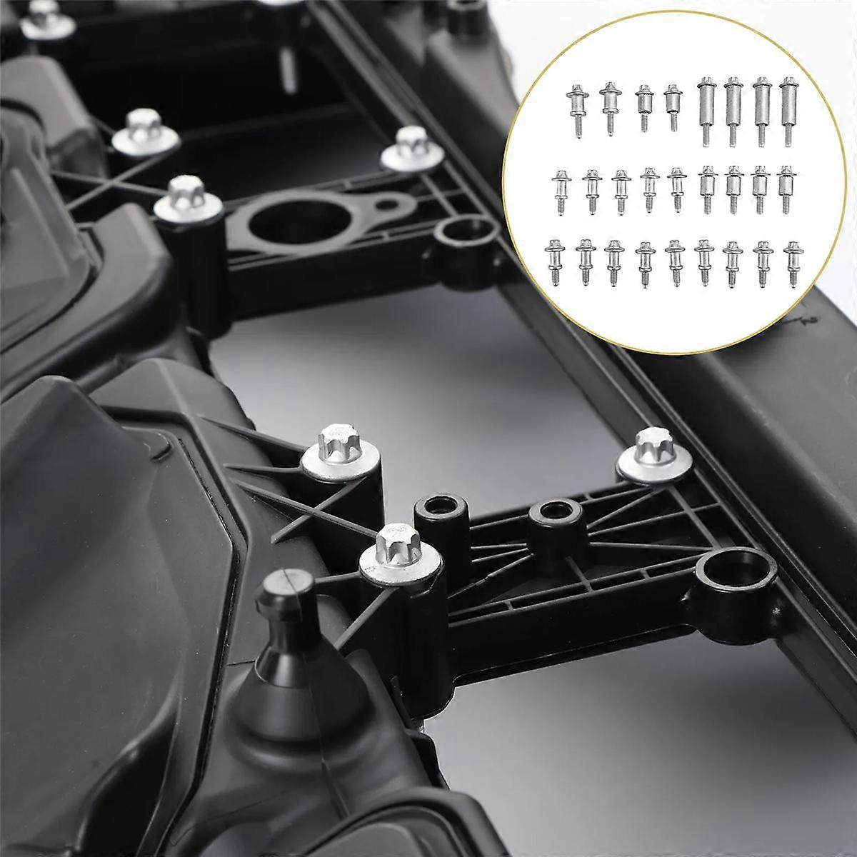 Aluminum Valve Cover Screw Set for N55 135i 335i 535i 640i 740i X3 X5 ...