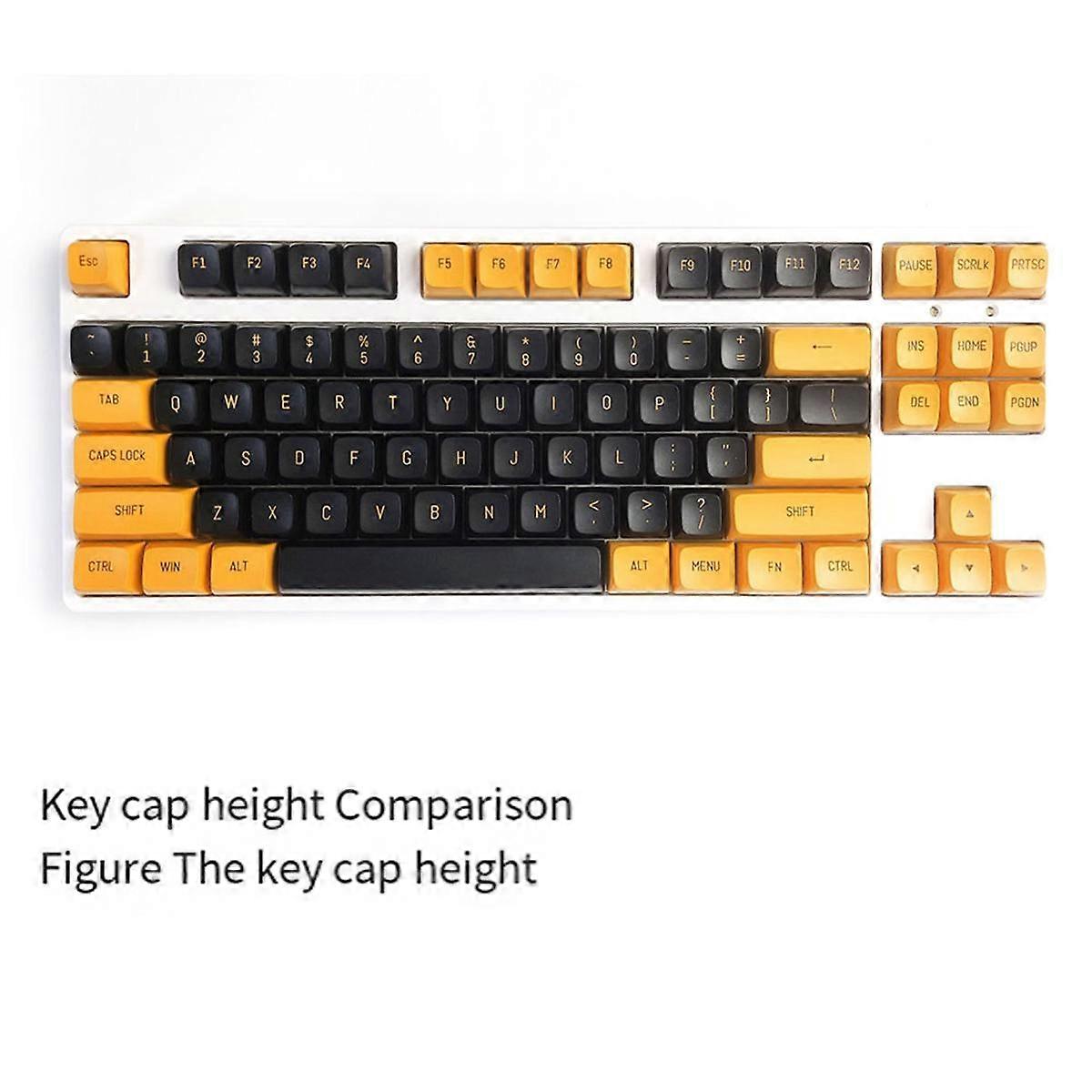 Keycaps 150 Keys Double Shot Profile PBT Keycaps Set for MX Gaming ...