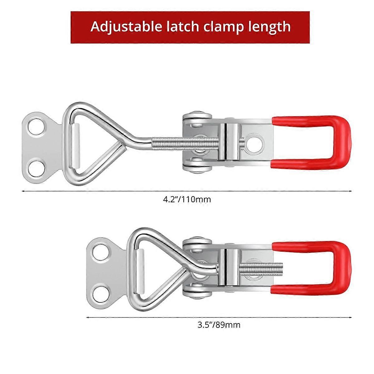 36Pcs Adjustable Toggle Latch Clamp Pull Latch 4001 Heavy Duty Latch ...