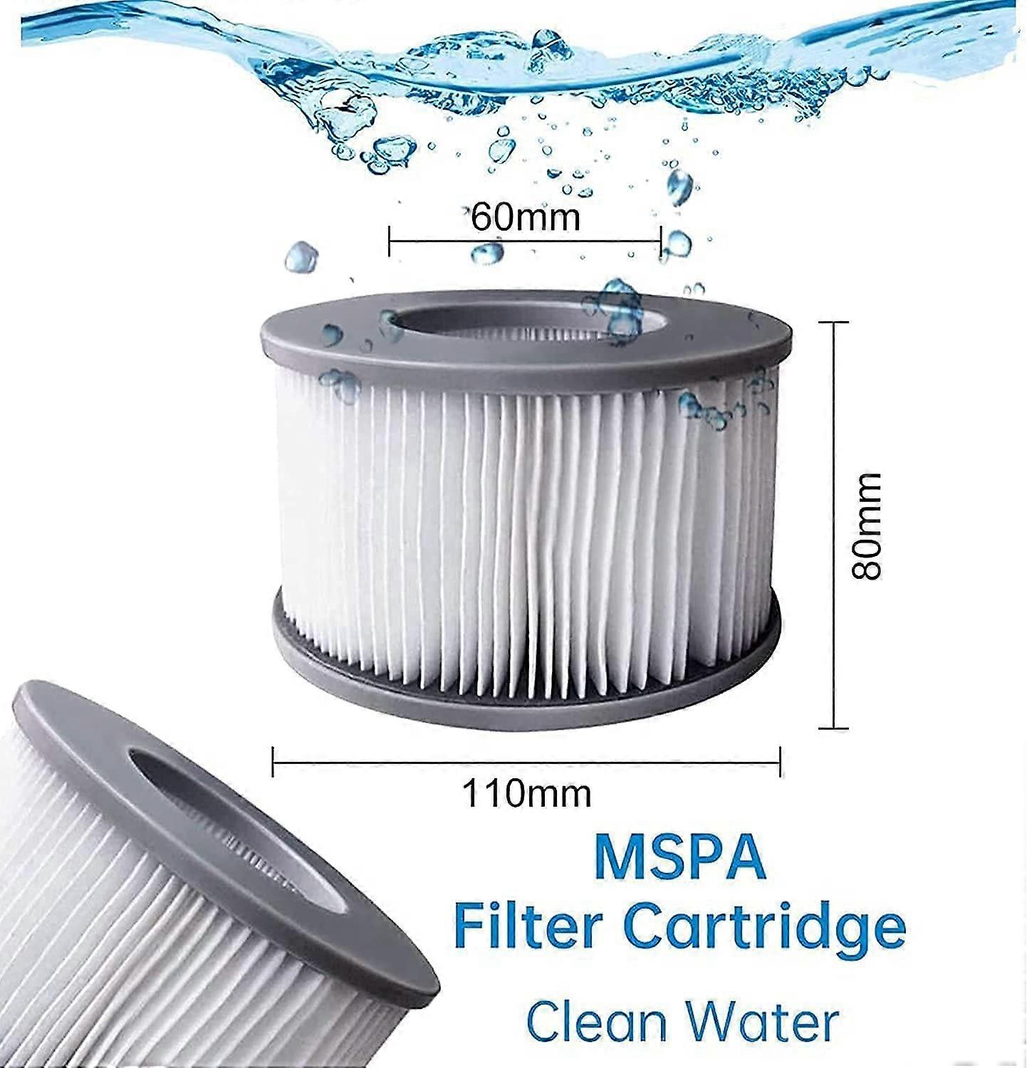 Replacement Filters for Mspa Filter Cartridge, for Underwater and Hot ...