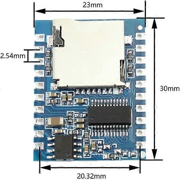 DY-SV19T Voice Model,USB Decoder Module U Disk Format Decoder for ...