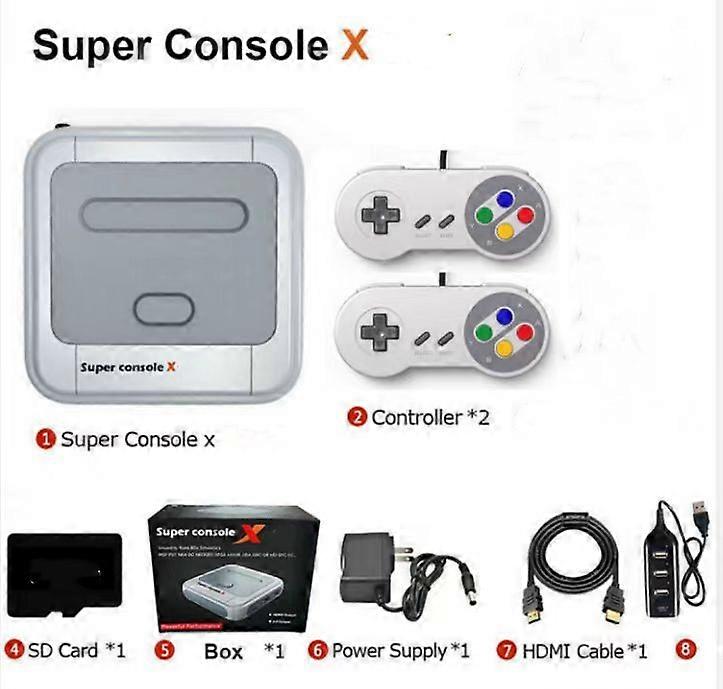 Retro Game Box Super Console X Video Game Console For MAME/MD/ARCADE ...