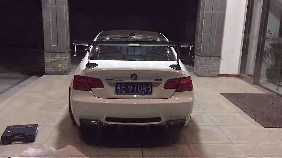 E92 M3 GTS Carbon Fiber Spoiler Wing Car Rear Trunk Wing For BMW E92 M3 ...