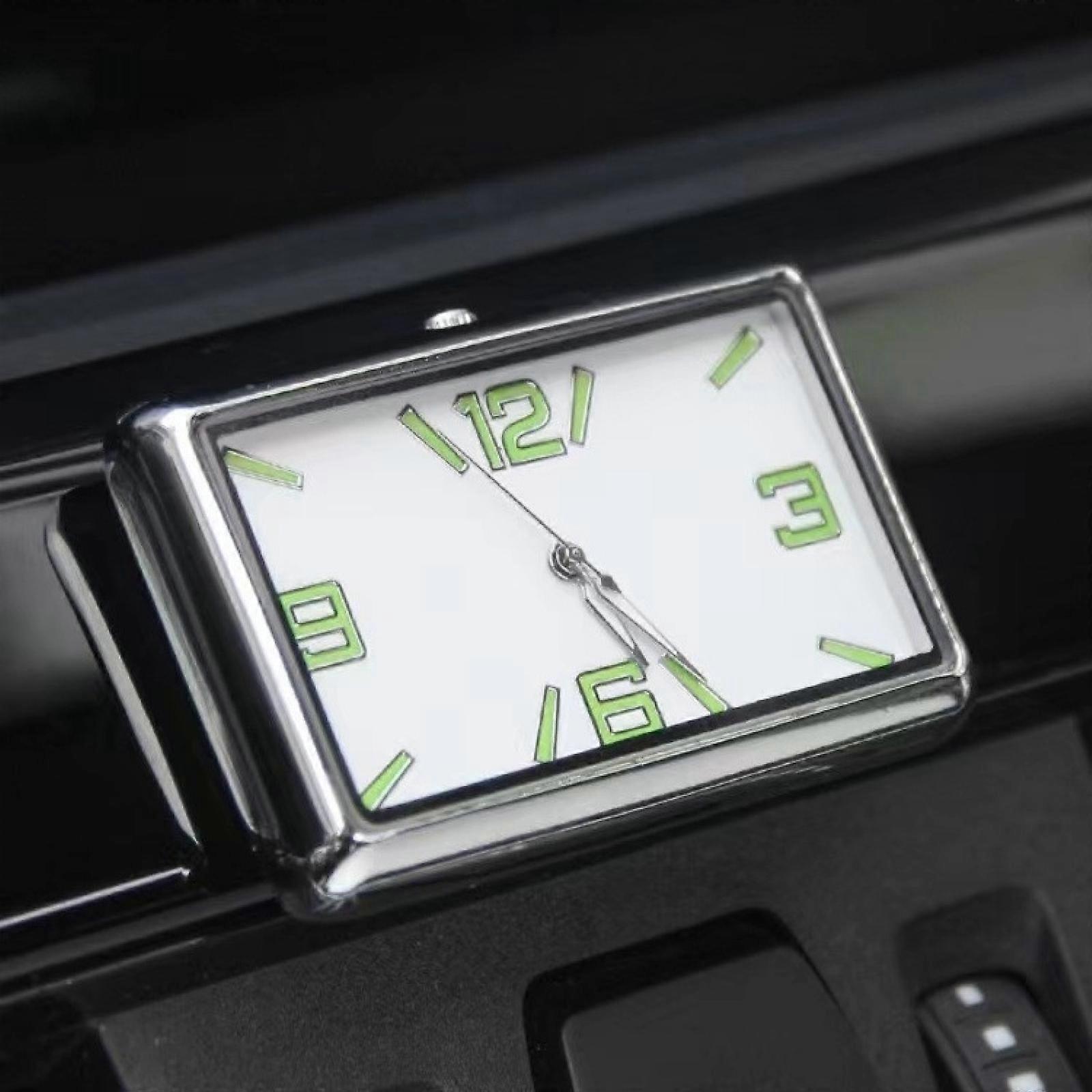 Car clock digital clock car square clock dashboard mini clock small ...