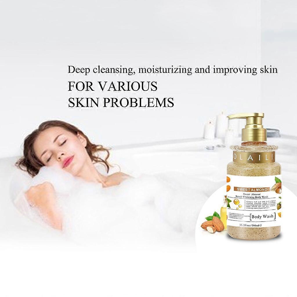 Scrub Body Wash Cleanser Gentle Cleaning Moisturizing Shower Gels 16 ...