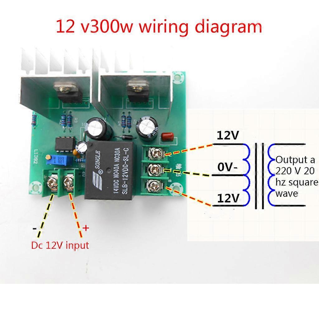 Inverter Driver Board Power Module Drive 300W Core Transformer for DC ...