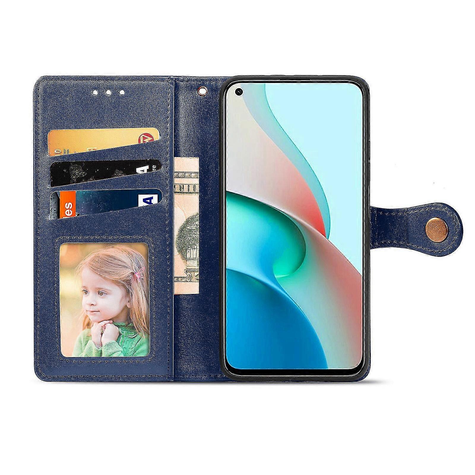 Case For Xiaomi Redmi Note 9t Etui Cover Retro Flip Wallet Magnetic ...