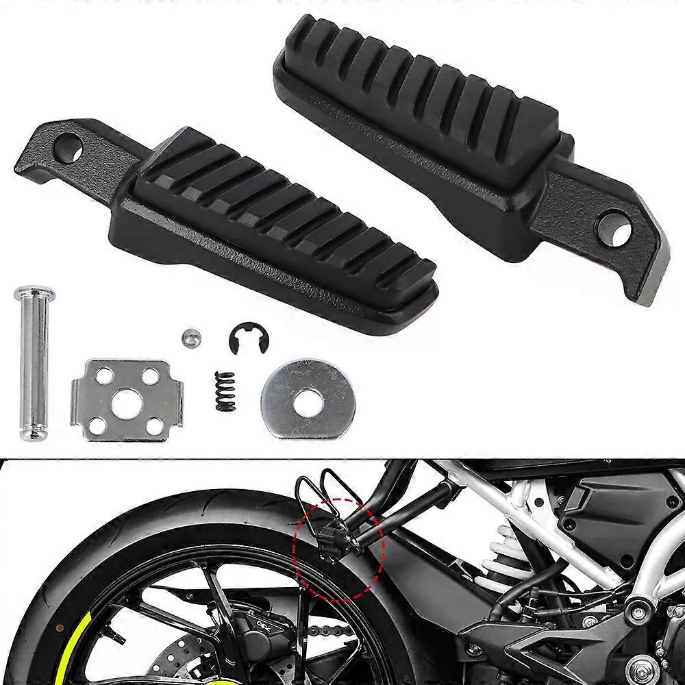 Motorcycle Foot Pegs Front Rear Footpegs Footrest Pedals Mount Kit For ...