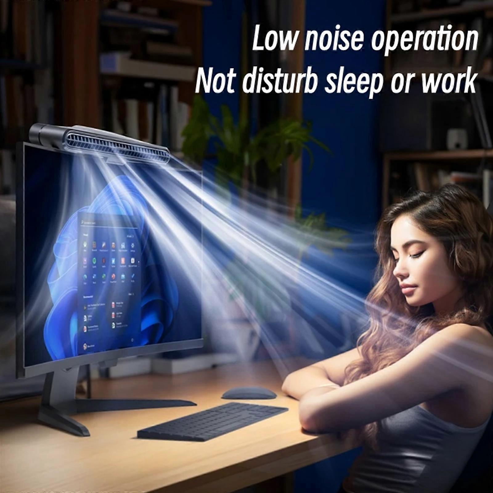 Functional Fan Household USB Fan Plastic Screen Fan Vertical Use Fan ...