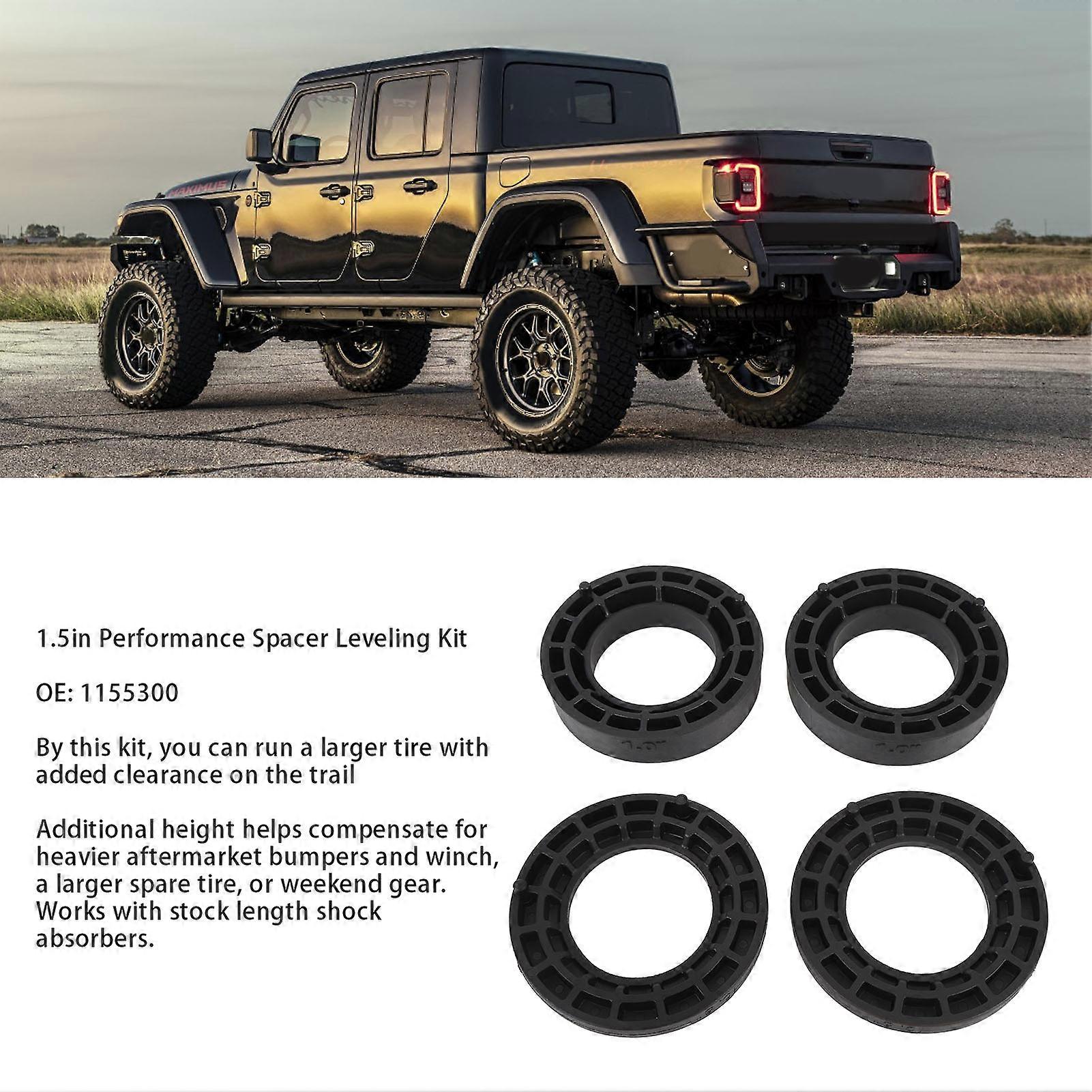 1.5 Inch Lift Kit Spacer Leveling Kit for Jeep JT Gladiator Heavy Duty ...