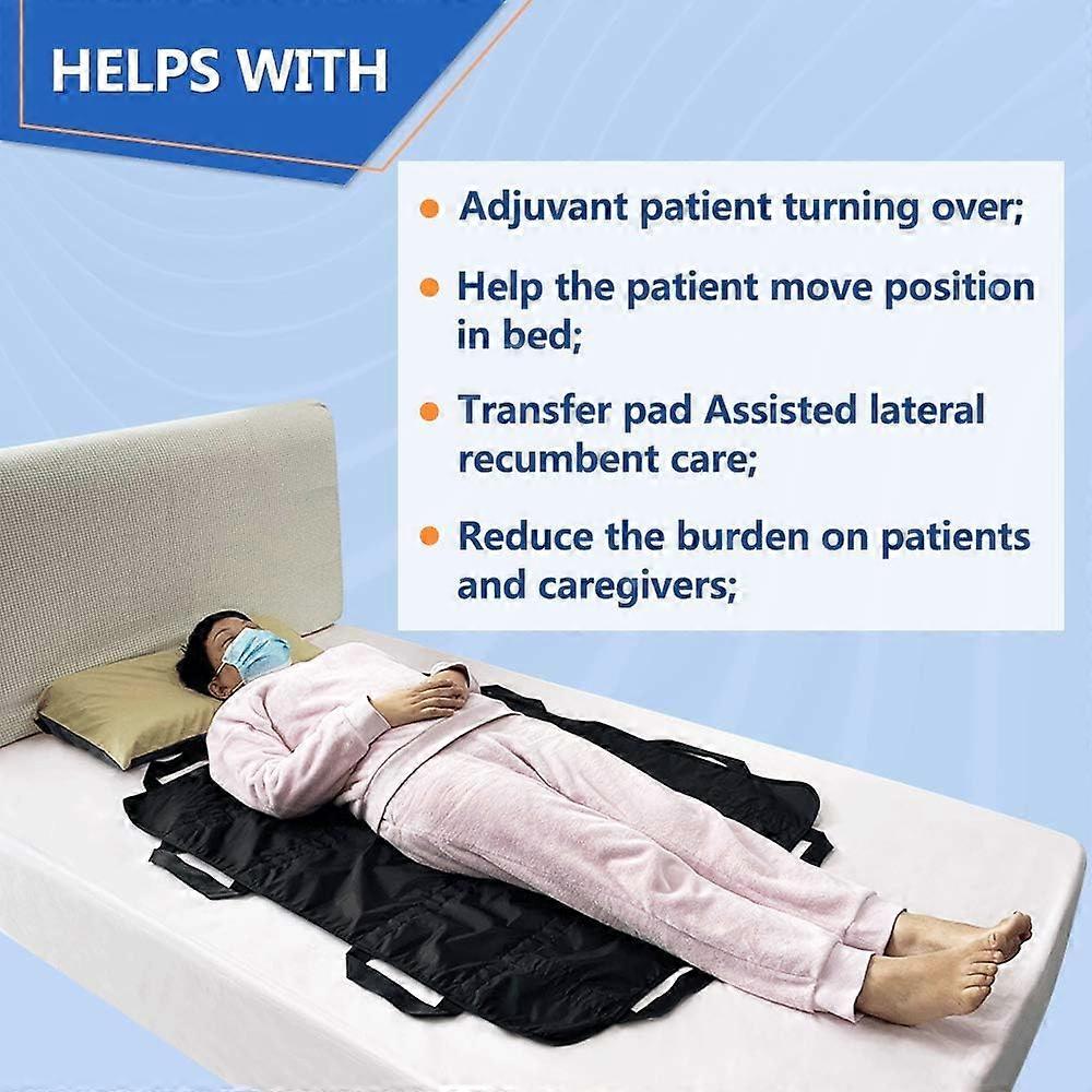 Positioning Bed Pad With Handles - Comfort Slide Repositioning Sheet ...