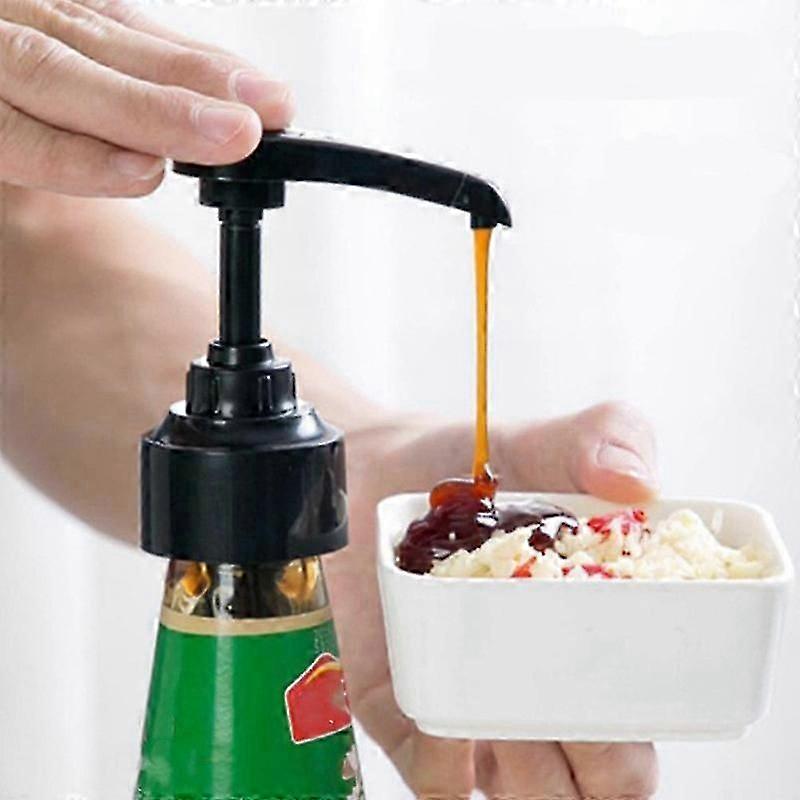 8Pcs Jam Bottle Pump Oyster Sauce Dispensers Ketchup Vinegar Bottle ...