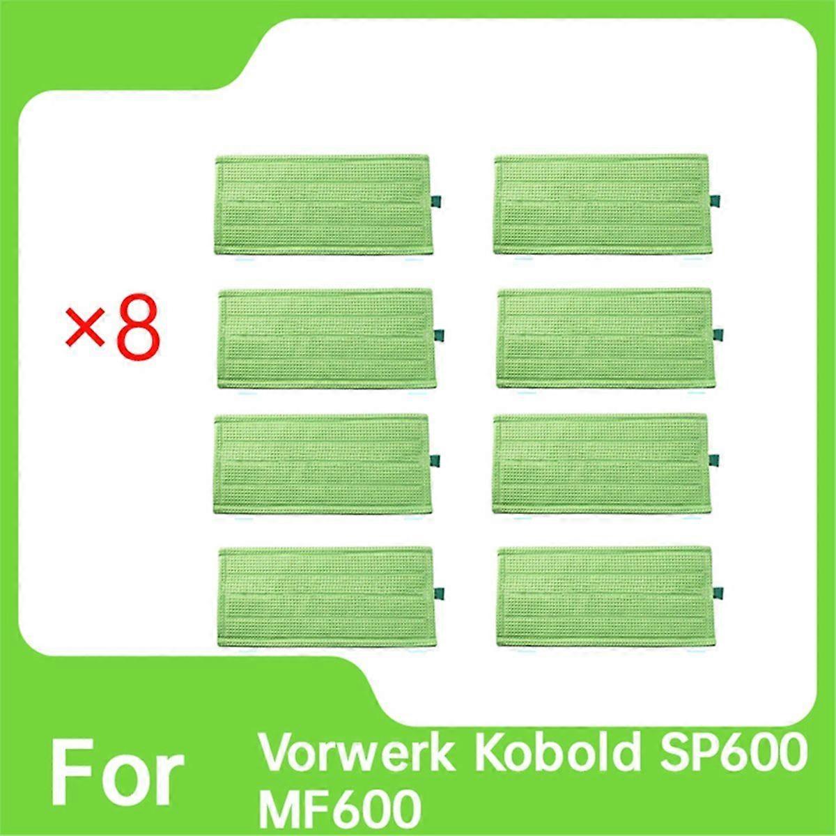 8 PCS Mop Cloth for Kobold SP600 MF600 Vacuum Cleaner Replace ...