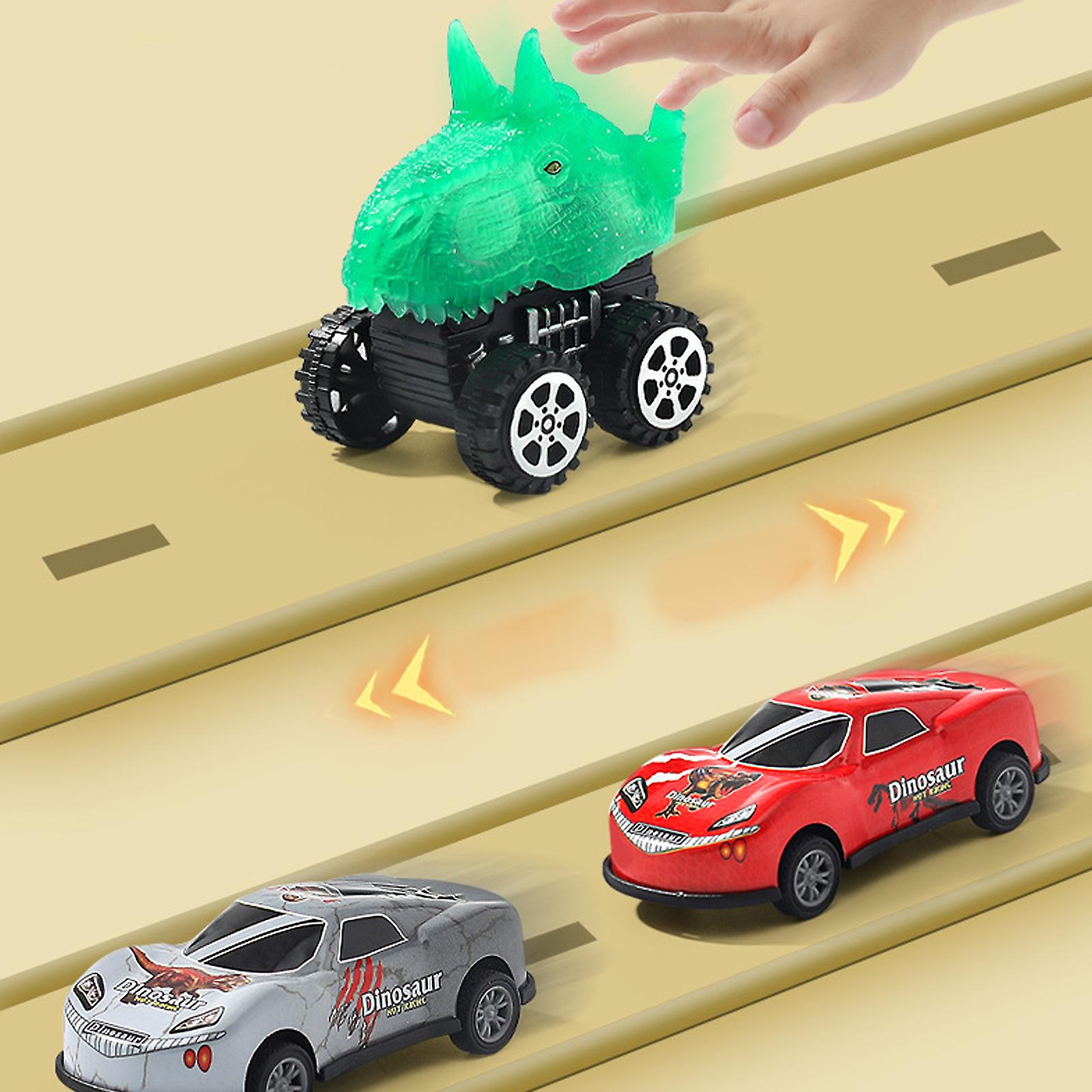 100% New,2 in 1 Dinosaur Airplane Toys,Tracks Transport Plane Toy with ...