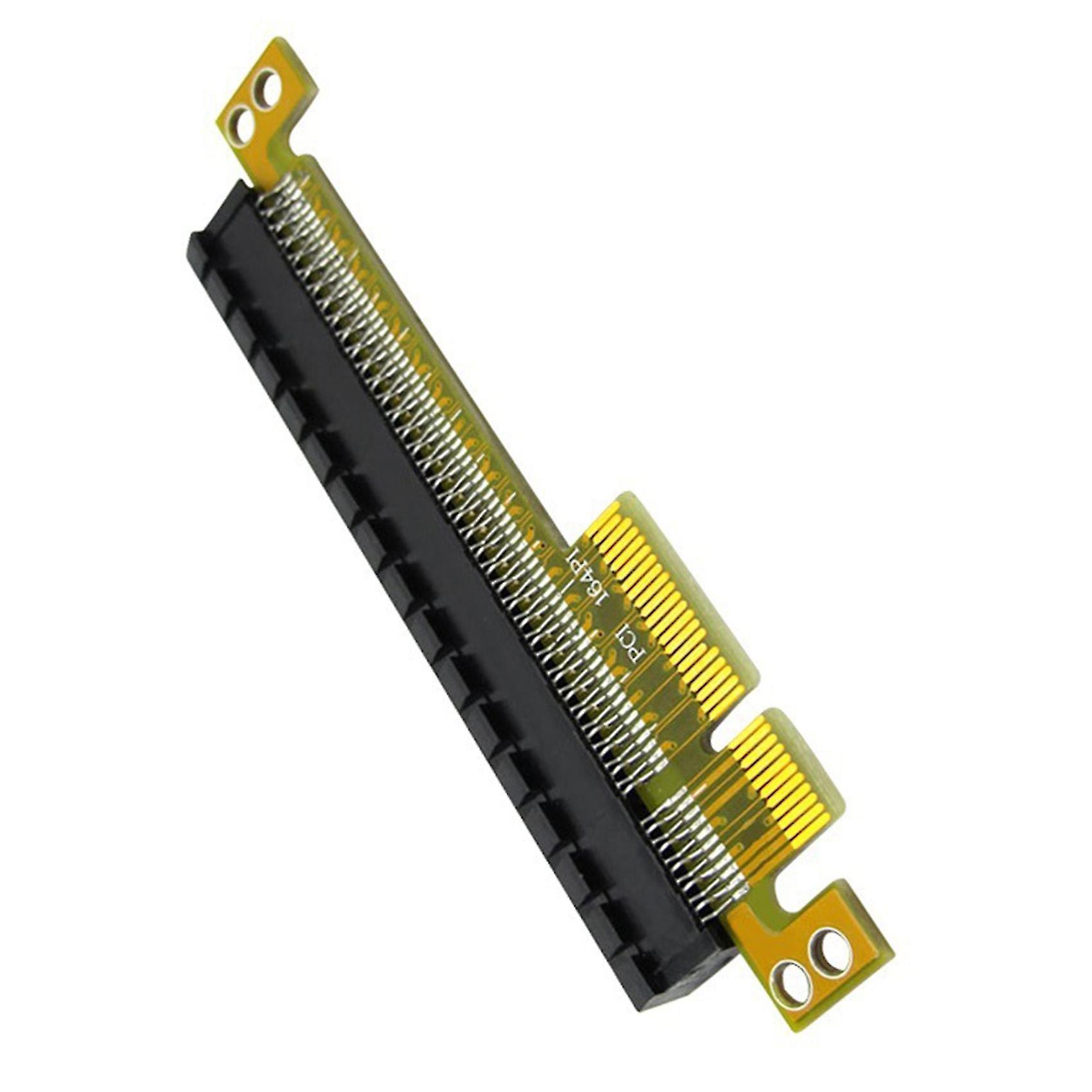 Pci-e 4x To 16x Riser Card Pci Express Converter Male To Female ...