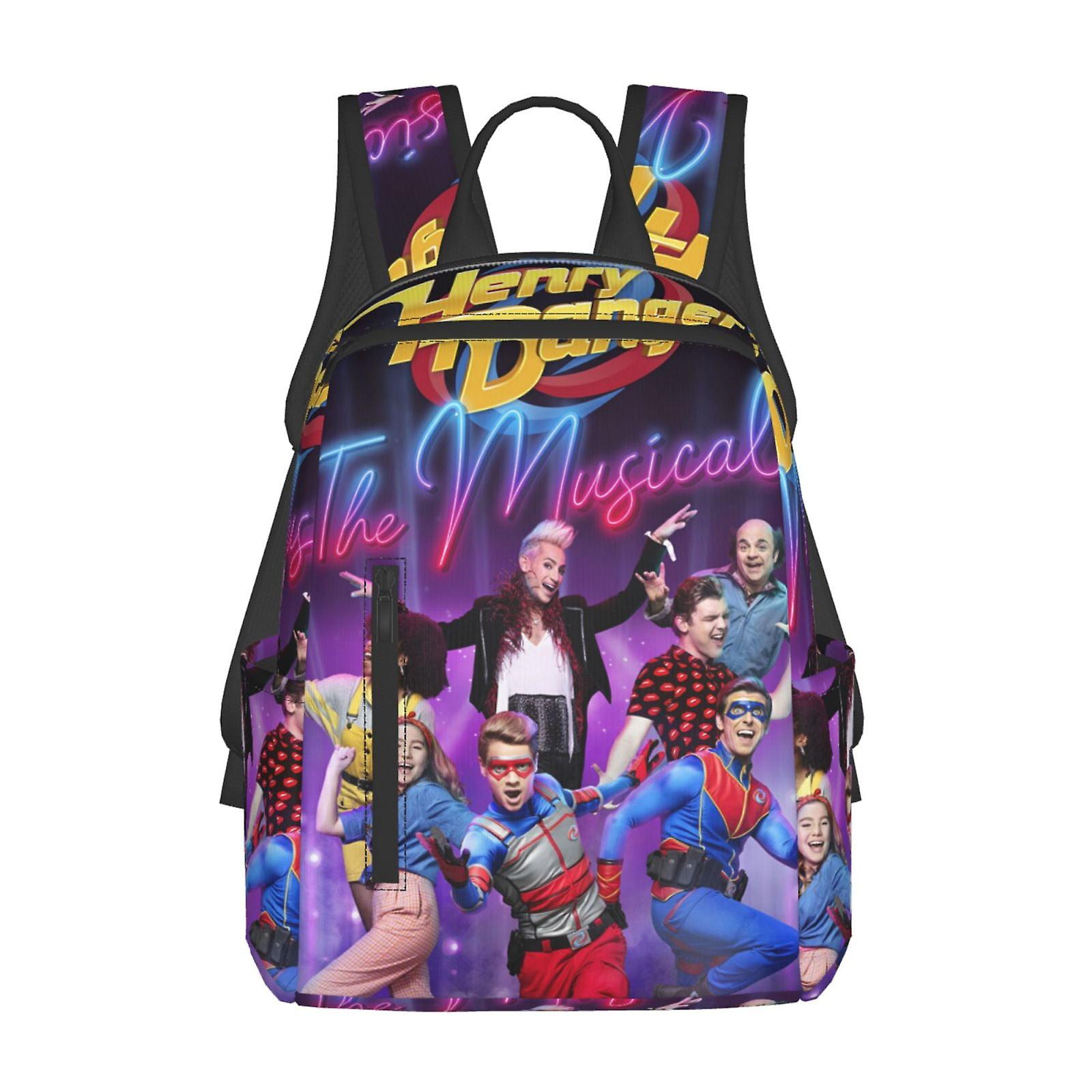 Henry Danger Force Musical Lightweight Backpack Student Bookbag School ...