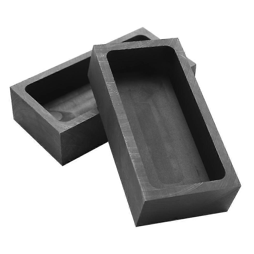 4 Pieces 1 Kg Graphite Ingot Mould Casting Ingot Crucible Mould Silver ...
