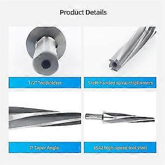 7 Degree Ball Joint Tapered Reamer, 1-1/2 Inches Per Foot Tapered Ball ...